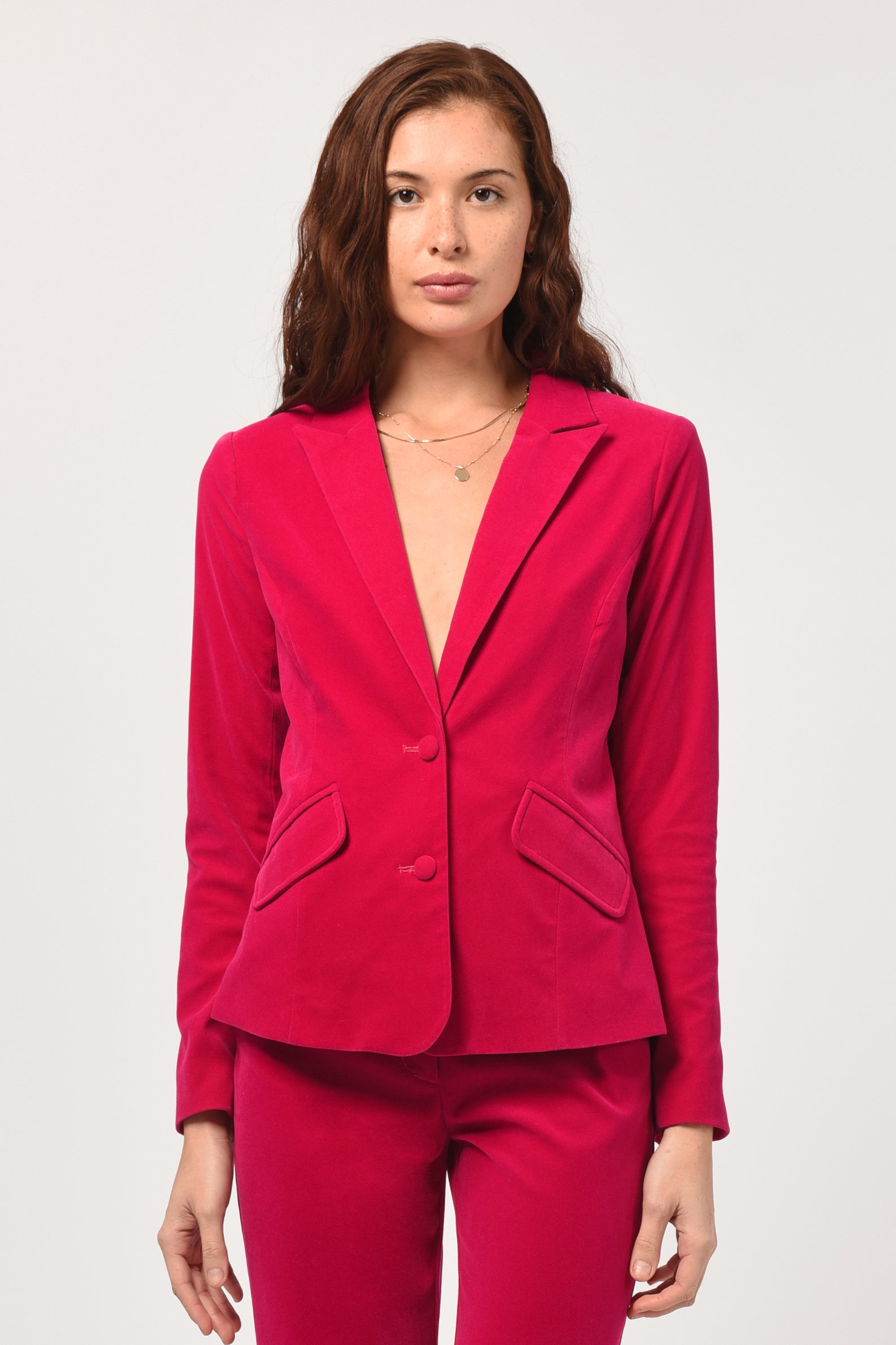 Bella Velvet Blazer | Adelyn Rae