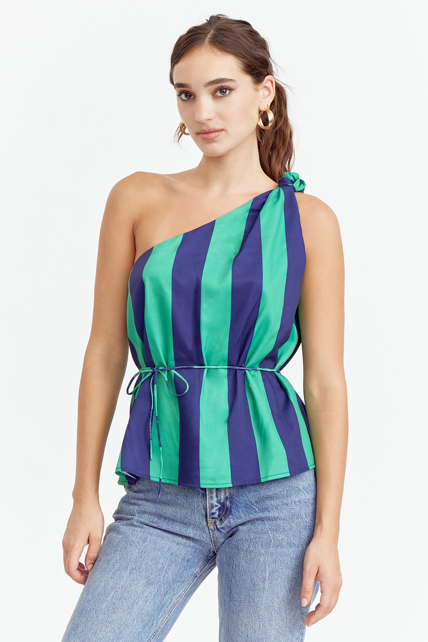 Finn One Shoulder Top | Adelyn Rae